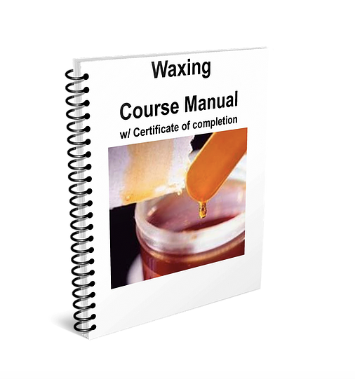 Waxing Course Manual W  Certificate Of Completion | Olp Training Center