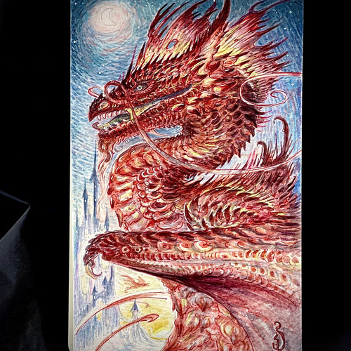 “Original” Ruby Red Dragon | http//:www.aprilsolo