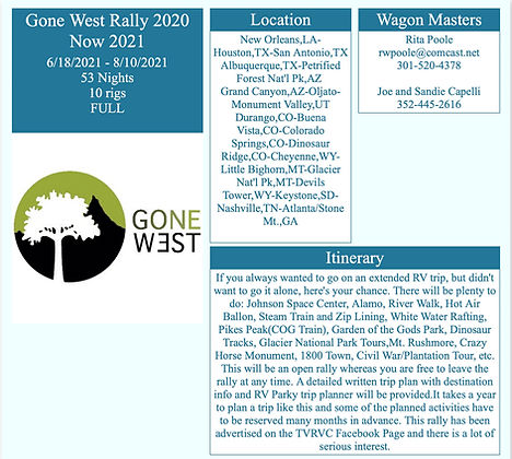 Past Events | TVRVC.com