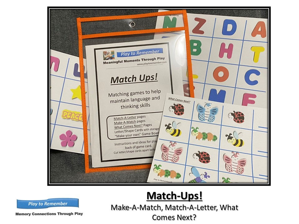 Match-Ups! | playtoremember.com