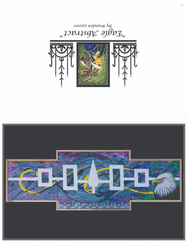 Eagle Abstract | Brandon Lazore Art