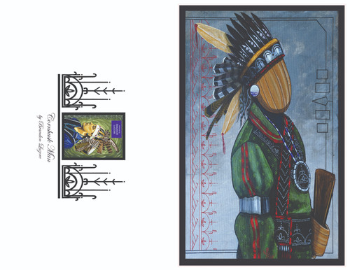 Corn Husk Man | Brandon Lazore Art