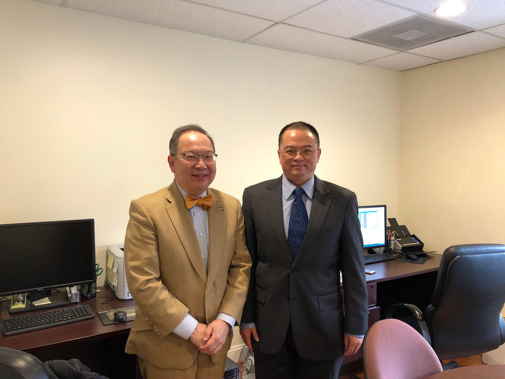 Honorable Judge Tran Visited My Law Firm