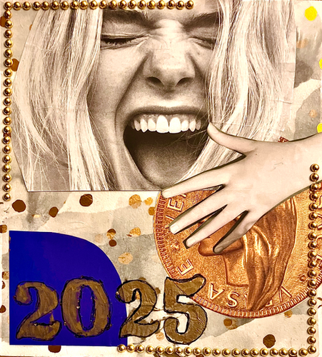 New Years 2025 Scream, Christy Guinan | Guinan’s Gallery