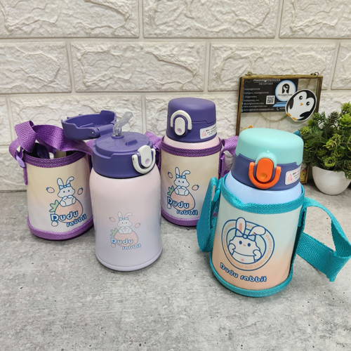 Dudu Rabbit Steel Sipper Bottle