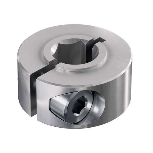 2910 Series Aluminum Clamping Collar (8mm REX™ ID x 20mm OD, 9mm Length ...