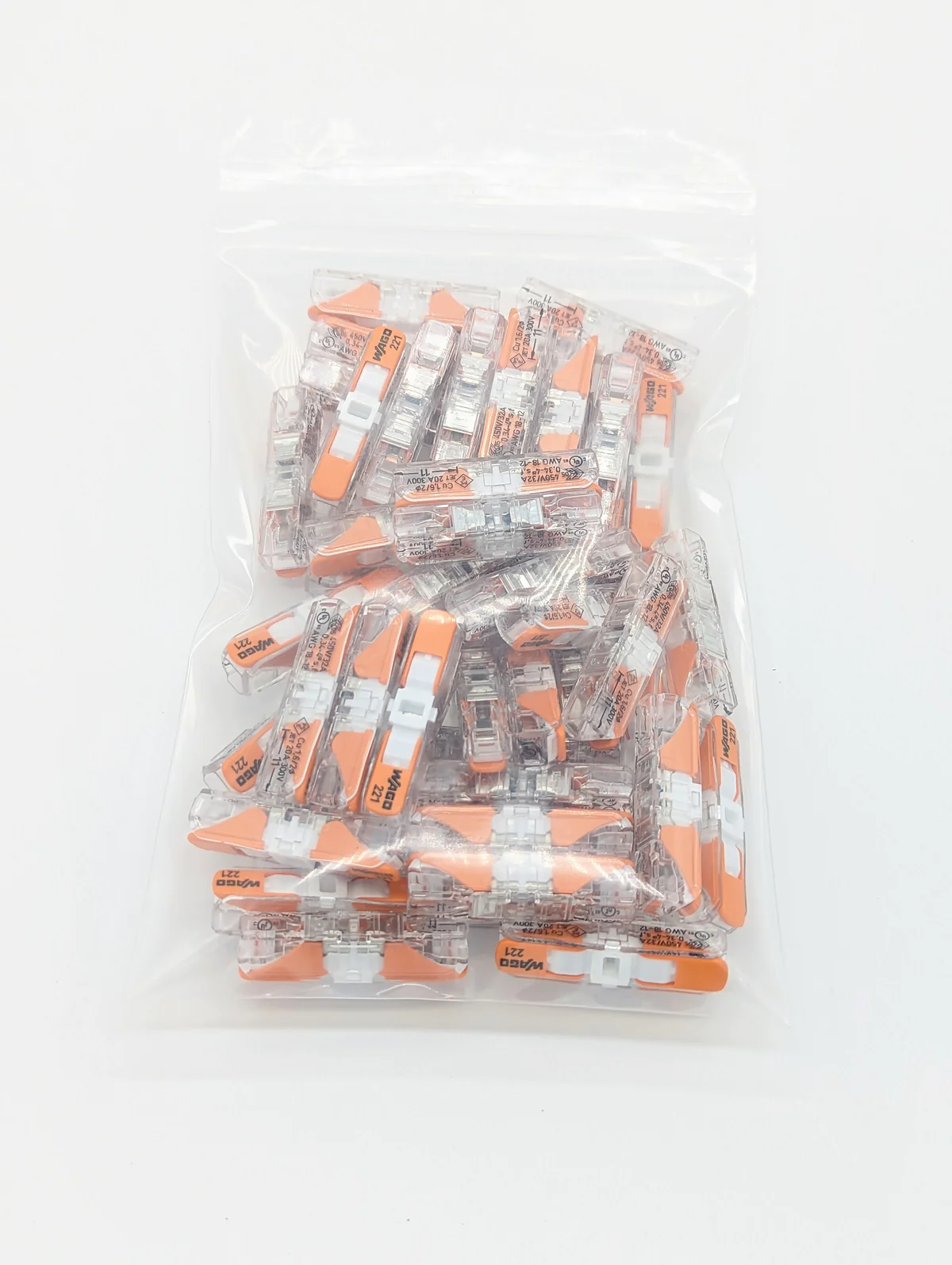 WAGO 221-2401 Inline Splicing Connectors | ROBOT