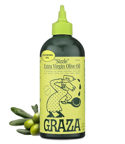 Graza Sizzle Extra Virgin Olive Oil Wholesale–16.9 fl oz (500ml) High ...