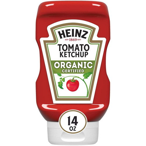 Heinz Organic Tomato Ketchup – 14oz Bulk Pack for Wholesale Buyers ...