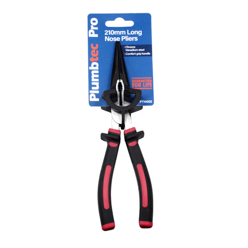 Long Nose Pliers, 210mm | Plumbtec Pro