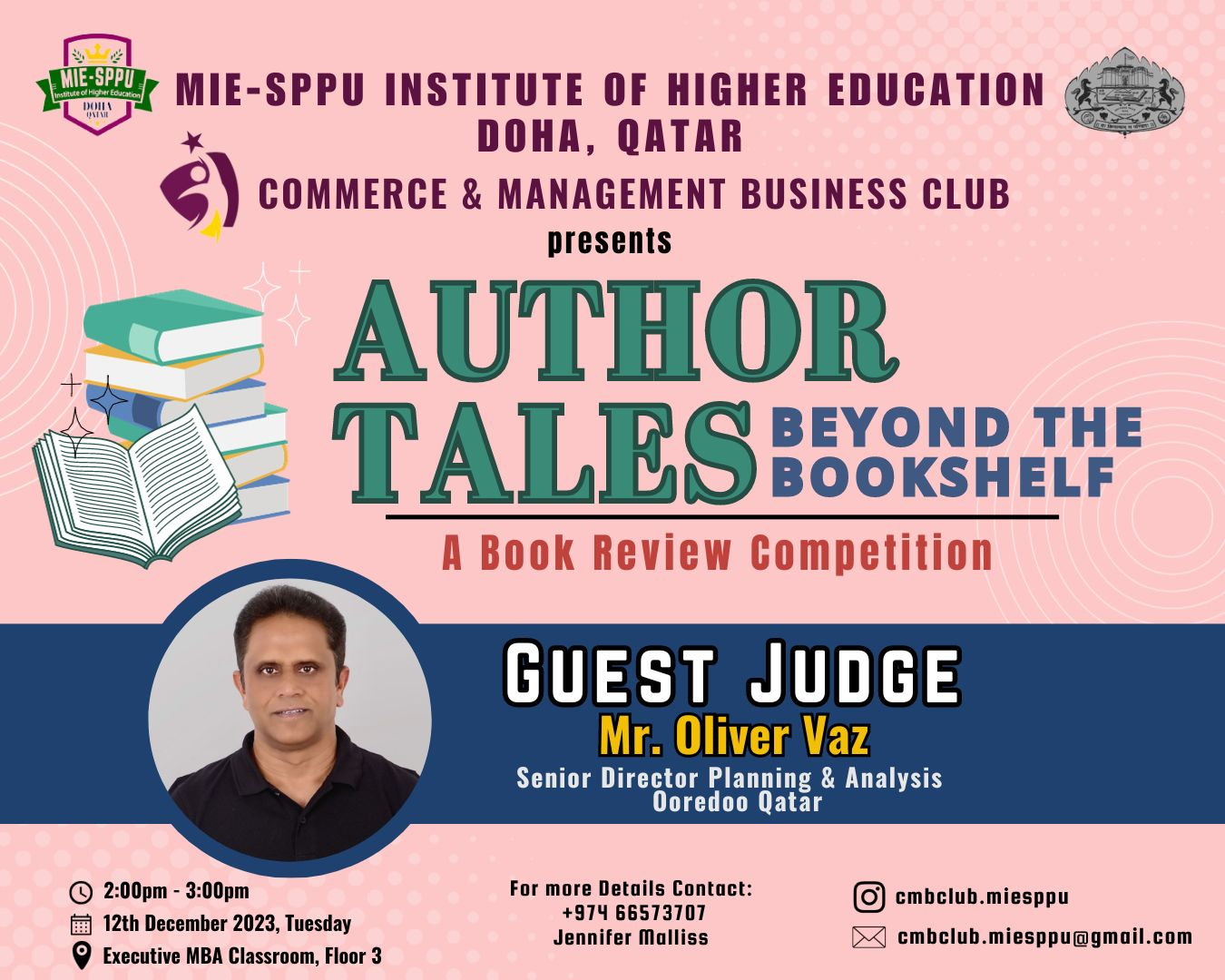 Book Review Competition | MIE-SPPU