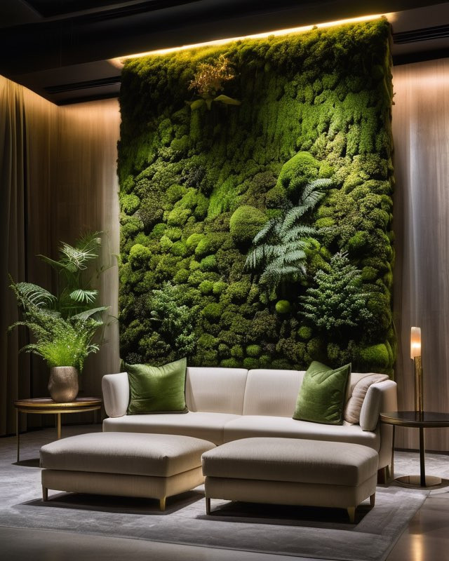 Exclusive Moss Wall Art by Kathleen Joy