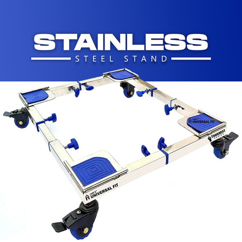 LUF Toughest Series Heavy Duty Stainless Steel Washing Machine Stand ...