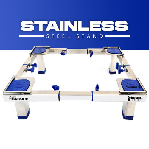 LUF Toughest+ Series - Stainless Steel Washing Machine Stand Trolley W ...