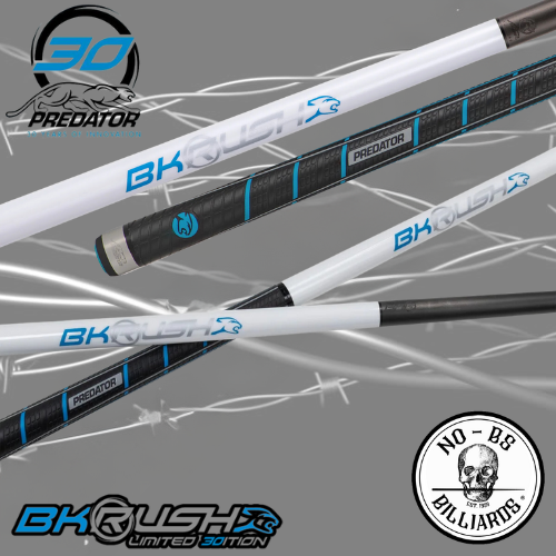 Predator 30th Anniversary BK RUSH Cue Sport Wrap | NO-BS BILLIARDS