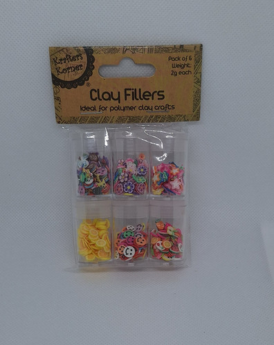 Polymer clay fillers assorted 6 pack | Little Shop Of Resin
