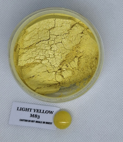 LSOR Light Yellow M83 Mica powder 20g | Little Shop Of Resin