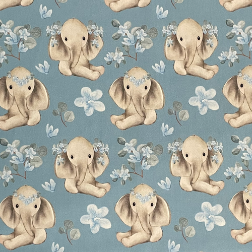 Elephant (Blue) Scrubs | Wild Scrubs