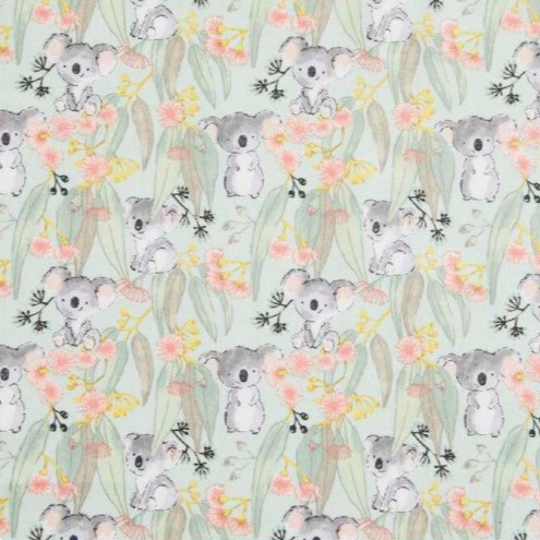 Koala (Green) Patient Doughnut | Wild Scrubs