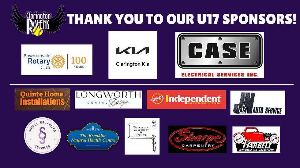 Girls Softball | Clarington Ravens