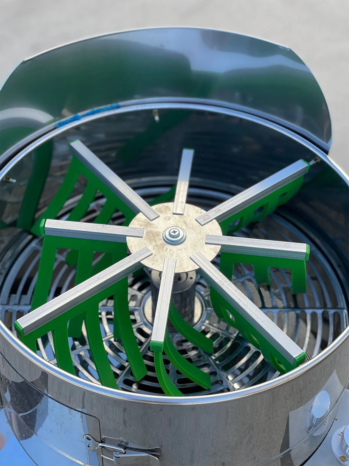 Automatic Stainless Steel Leaf and Bud Trimmer - 3-Speed Motorized Spin ...