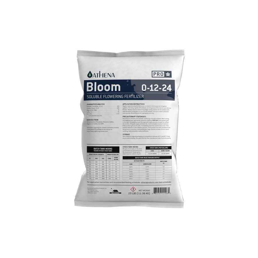 Athena Pro Bloom 25 lb | Grow Space Bangkok