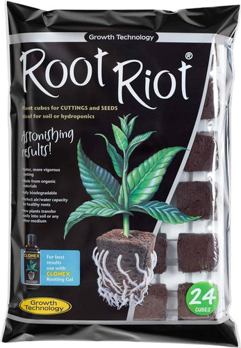 Root Riot 24 cubes by growth technology | Grow Space Bangkok