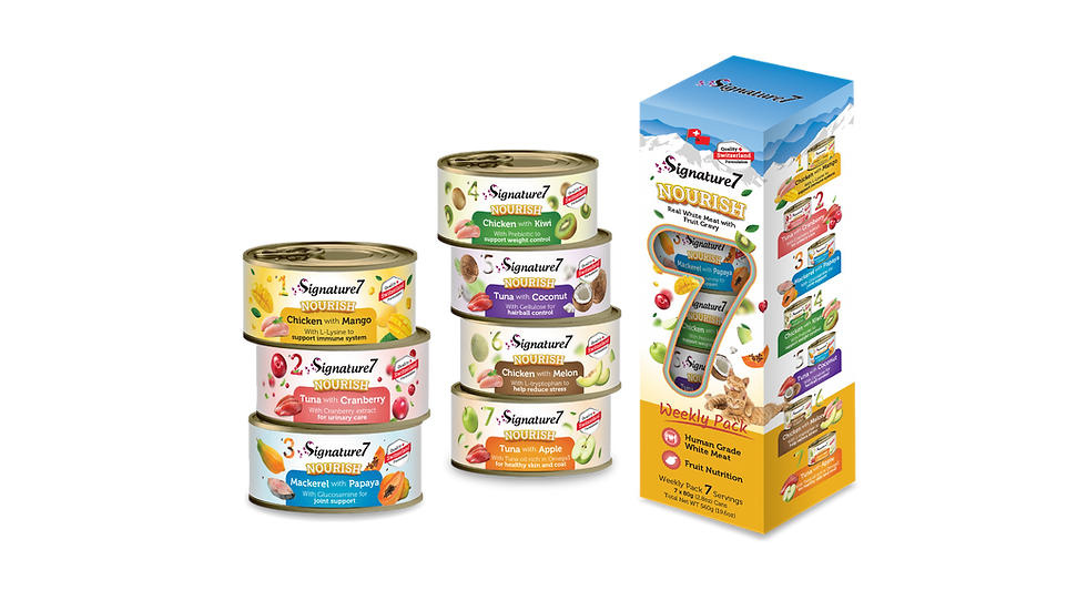Signature 7 Cat Food | Organic, Gourmet, and Specialized Nutrition