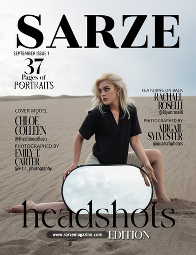 Print Headshot Edition September Issue 1 | Sarze Magazine