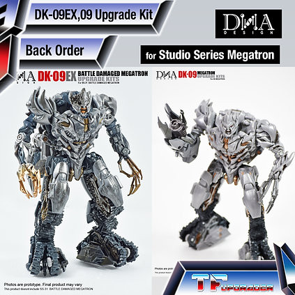 DNA Design DK-09 DK-09EX Upgrade Kit for Studio Series 31 Megatron | TF ...