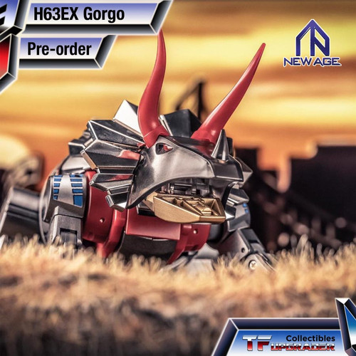 Newage The Legendary Heroes H63EX Gorgo Toy Color Version | TF Upgrader