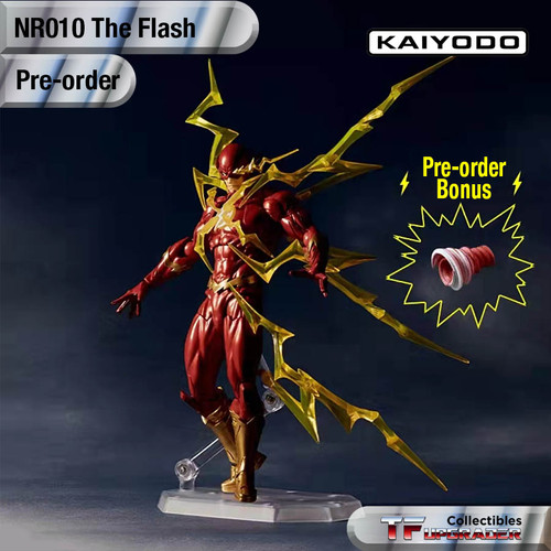 [Apr 2025] Kaiyodo DC Comics Amazing Yamaguchi Revoltech NR010 The Flash Reissue | TF Upgrader