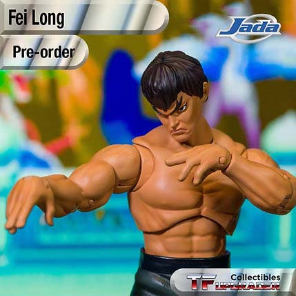 Jada Toys Ultra Street Fighter II: The Final Challengers 1/12 Fei Long ...