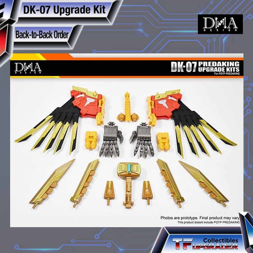 DNA Design DK-07 Upgrade Kit For Power of the Primes Predaking | TF ...