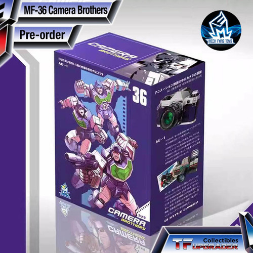[TBC] Mech Fans Toys MF-36 Camera Brothers Reissue | TF Upgrader