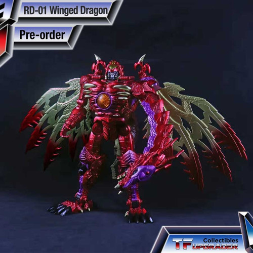 Black Mamba RD-01 Winged Dragon Beast Megatron Enlarged Version | TF ...