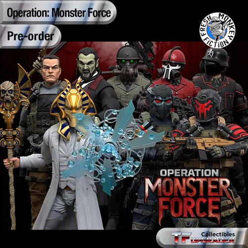 [Q3 2024] Fresh Monkey Fiction Operation: Monster Force 1/12 Wave 1 ...