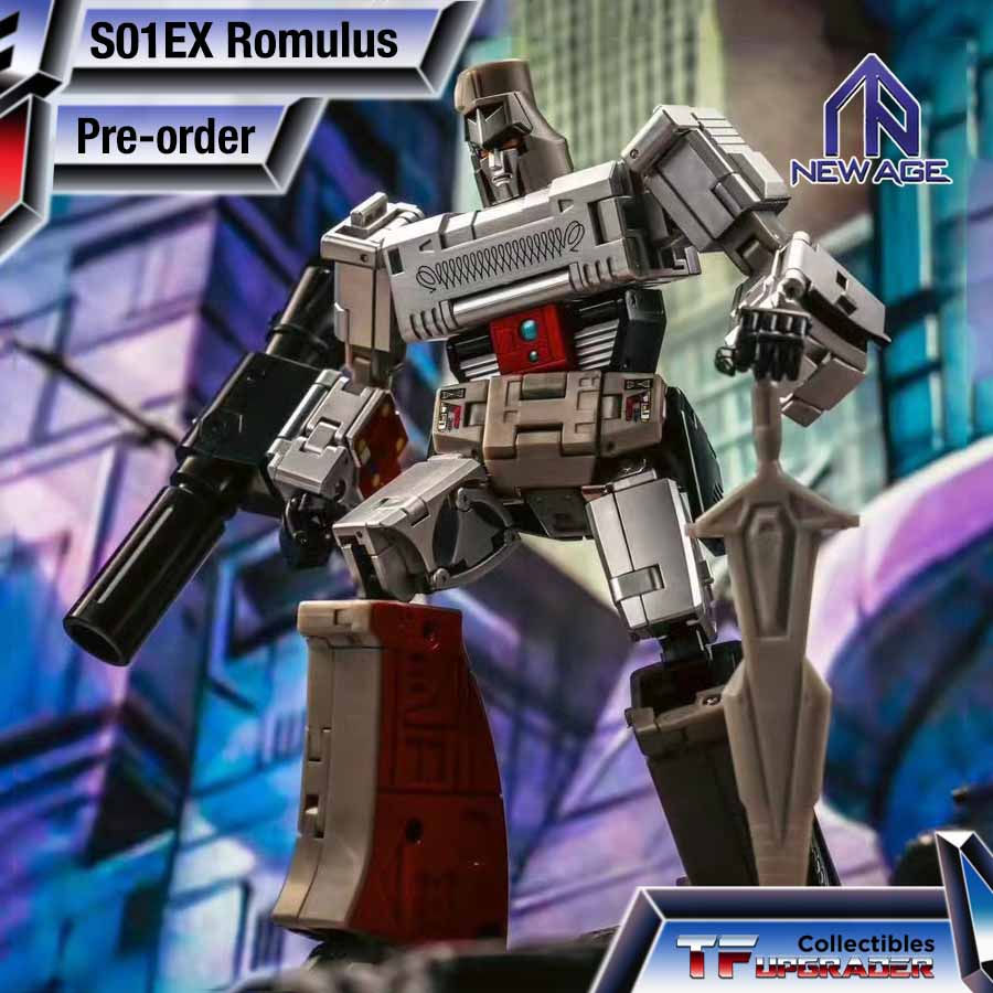 [TBC] Newage Toys S01EX Romulus Toy Color Version | TF Upgrader