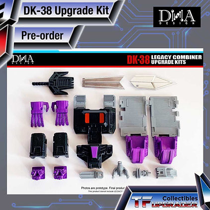 DNA Design DK-38 Upgrade Kit for Legacy Menasor Combiner | TF Upgrader