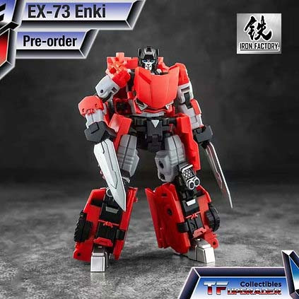 Iron Factory Iron Samurai Series IF EX-73 Enki | TF Upgrader