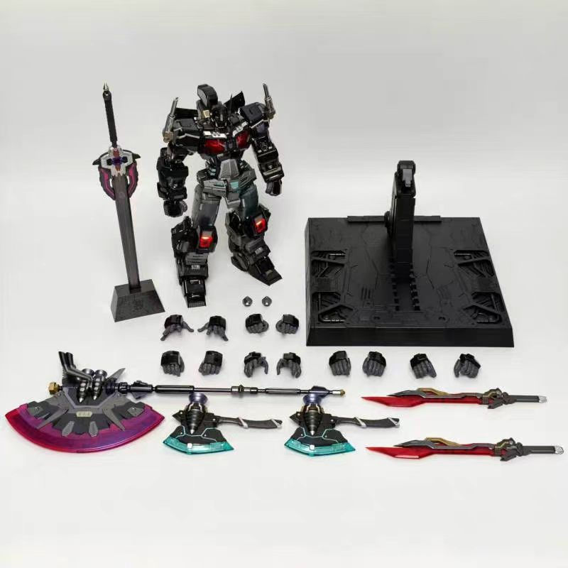 MC MuscleBear Kuro Kara Kuri Nemesis Prime Articulated Figure | TF Upgrader