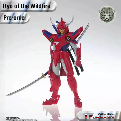 Great Toys Yoroiden Samurai Troopers 1/10 Ryo of the Wildfire | TF Upgrader