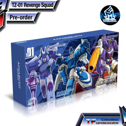 [TBC] Mech Fans Toys Advanced TZ-01 Revenge Squad 3-Pack | TF Upgrader