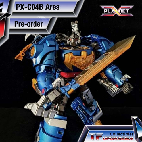 Planet X PX-C04B Ares G2 Blue Version | TF Upgrader