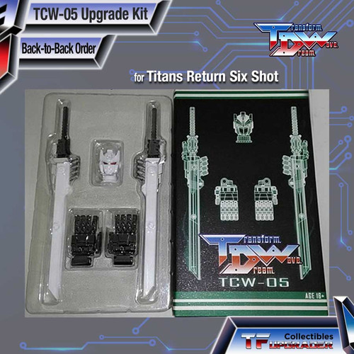 Transform Dream Wave TCW-05 Upgrade Kit for Titans Return Six Shot | TF ...