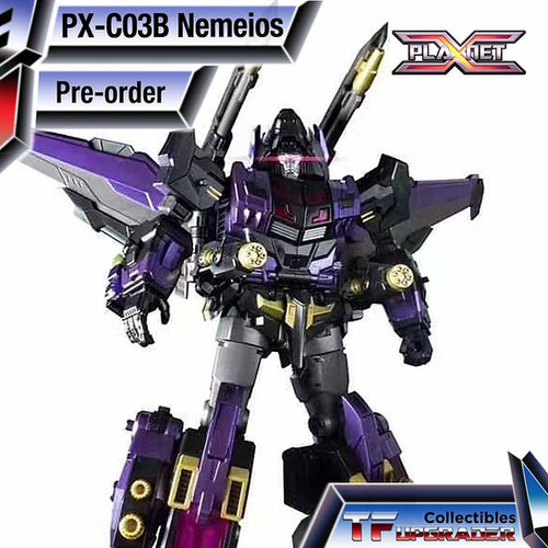Planet X PX-C03B Nemeios Black Version | TF Upgrader