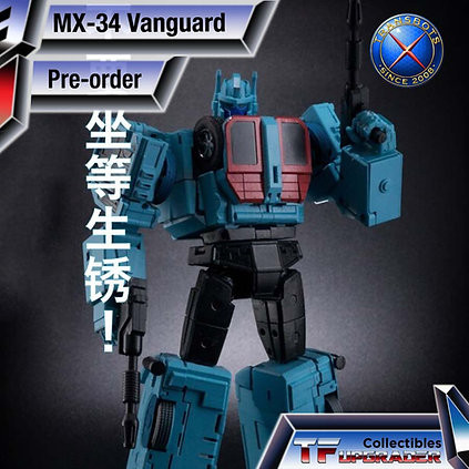 [TBC] X-Transbots MasterX MX-34 Vanguard | TF Upgrader