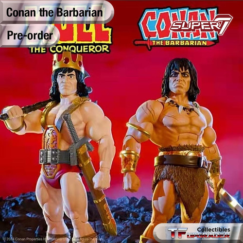 [Q2 2025] Super7 ULTIMATES! Kull the Conqueror & Conan the Barbarian ...