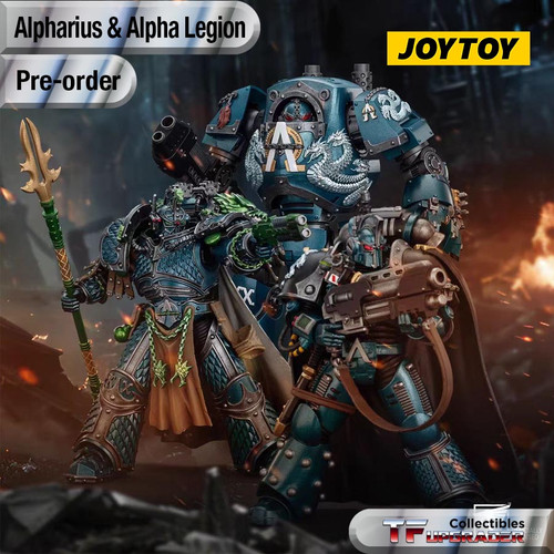 [Jun 2025] JoyToy Warhammer The Horus Heresy 1/18 Alpharius & Alpha Legion | TF Upgrader