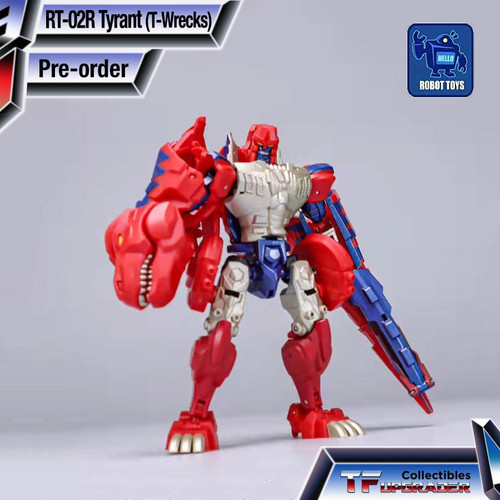Robot Toys RT-02R Tyrant (T-Wrecks) | TF Upgrader